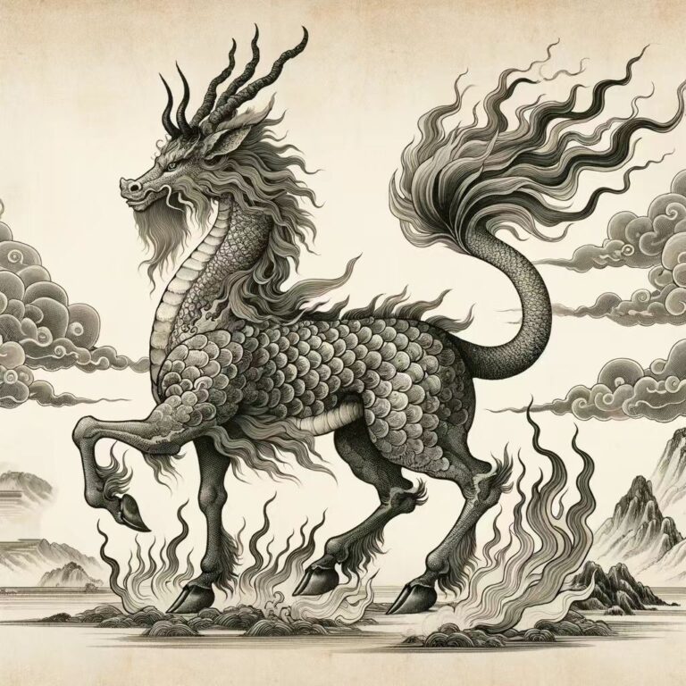 Kirin/Qilin/麒麟: Auspicious beast in Chinese mythology - Chinese Weird Tales